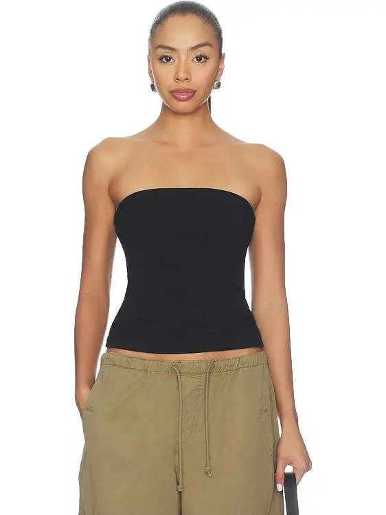 Madewell 90s Tube Top - Jet Black
