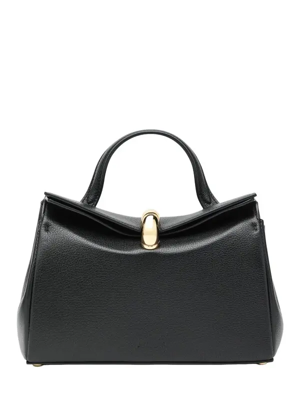 Jacquemus Le Petit Valérie Handbag In Goat Leather - Black