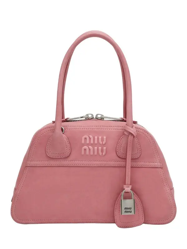 Miu Miu Small Nappa Leather Bag - Pink
