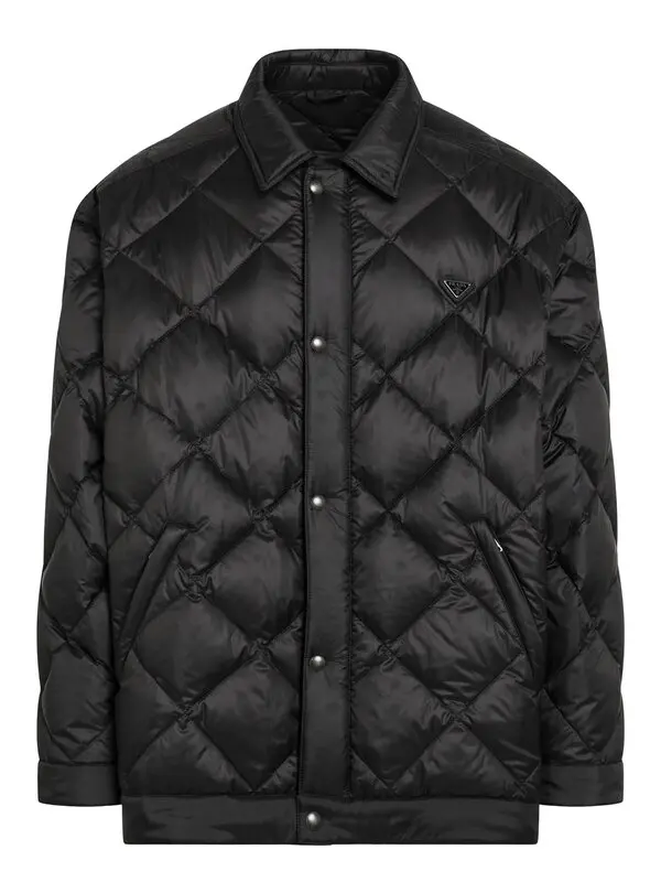Prada Quilted Re-nylon Jacket - Black