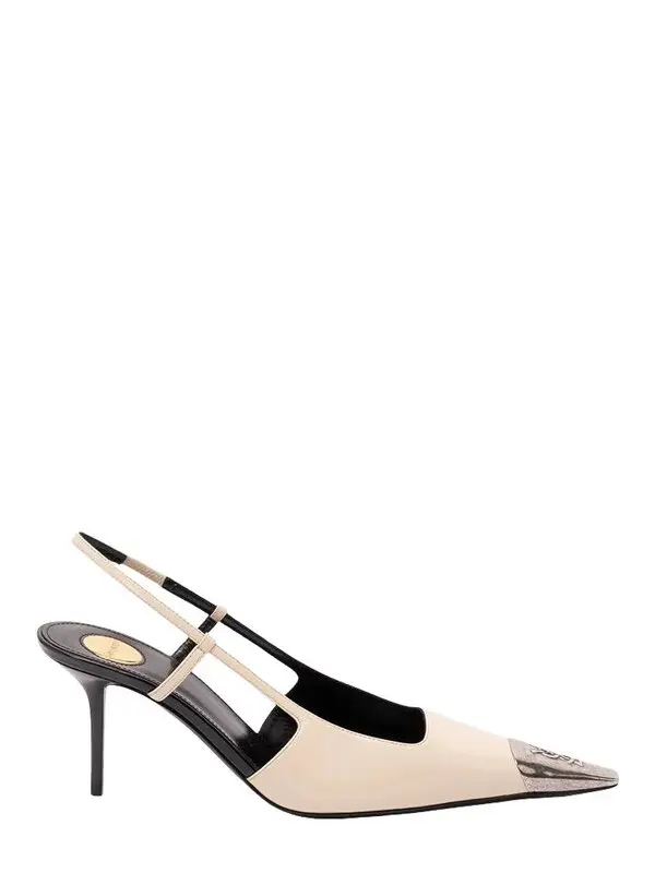Saint Laurent Jeanne Slingback Pumps - Multicolor