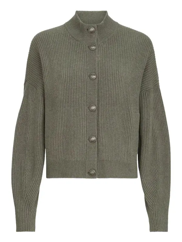 Brunello Cucinelli Ribbed Cashmere Cardigan - Multicolor