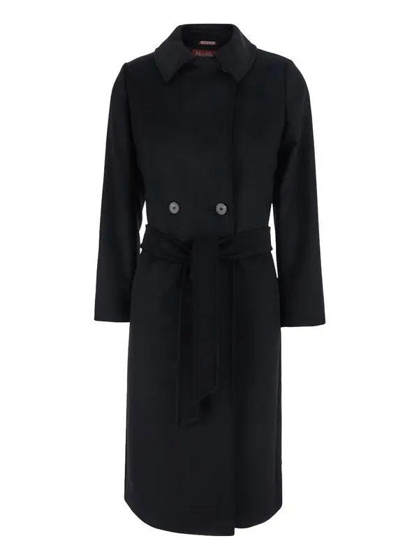 Max Mara Wool Coat - Black