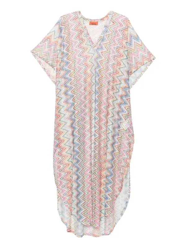 Missoni Long Cover-up With Geometric Print - Multicolor