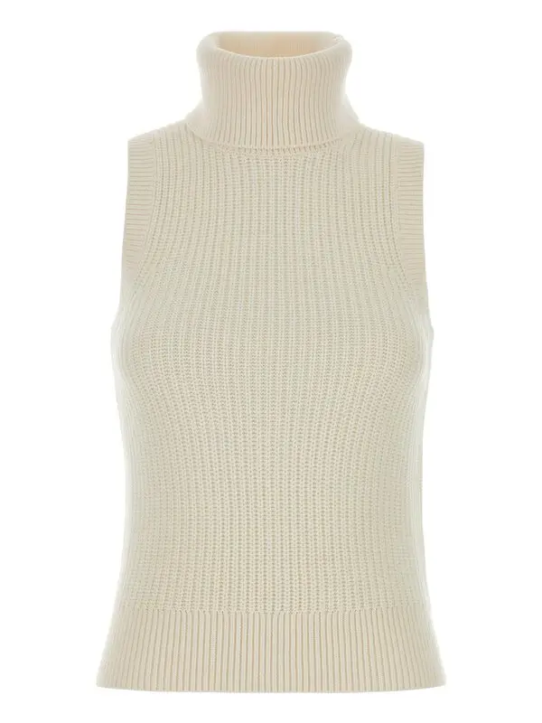 Michael Kors Wool Blend Vest - White