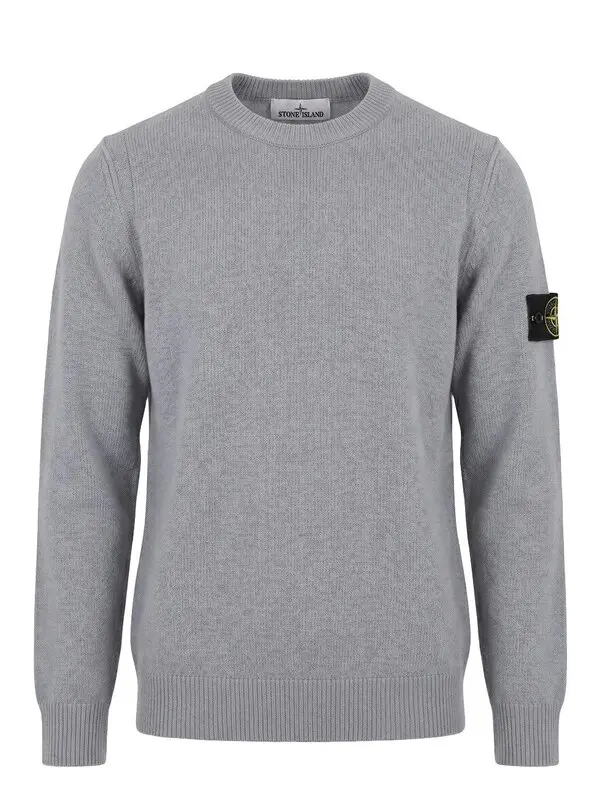 Stone Island Lambswool Crew Neck Pullover - Multicolor