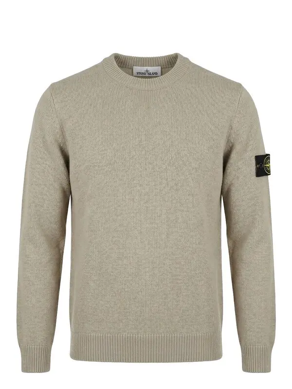 Stone Island Lambswool Crew Neck Pullover - Multicolor