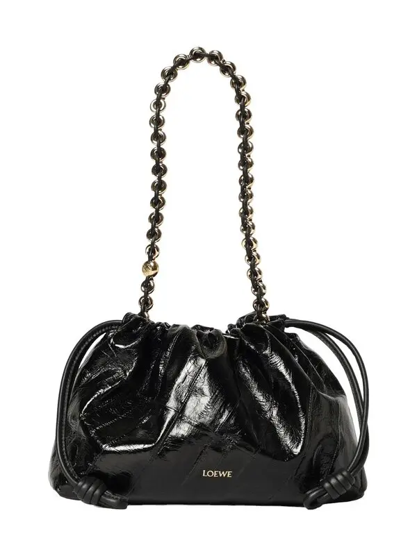 Loewe Calf Leather Shoulder Bag - Black