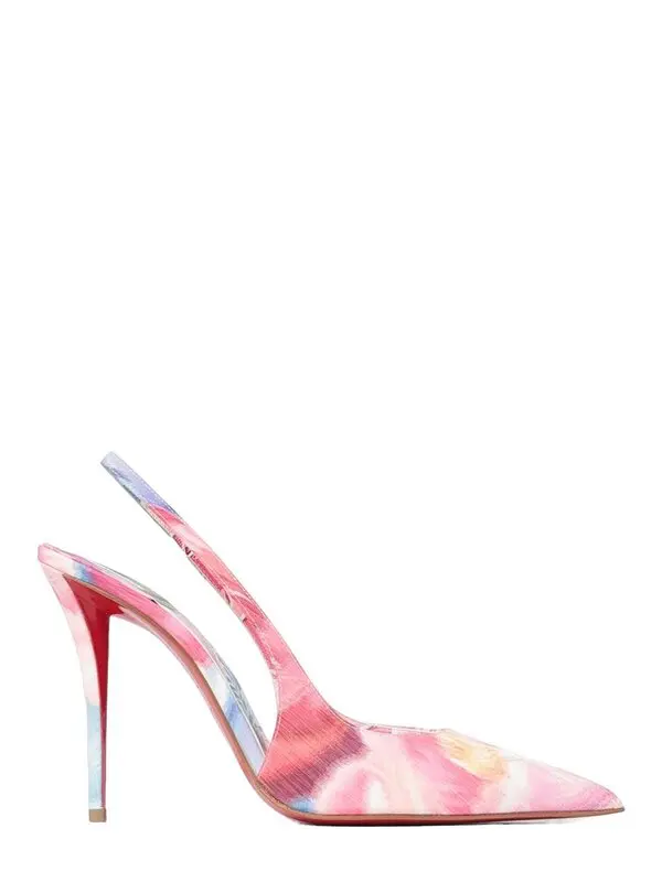 CHRISTIAN LOUBOUTIN Slingback Heels - Multicolor