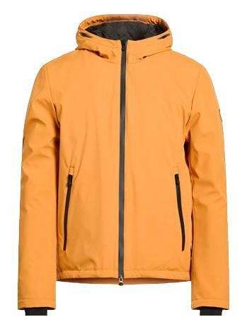 PEOPLE OF SHIBUYA Polyester Hooded Jacket - Yellow