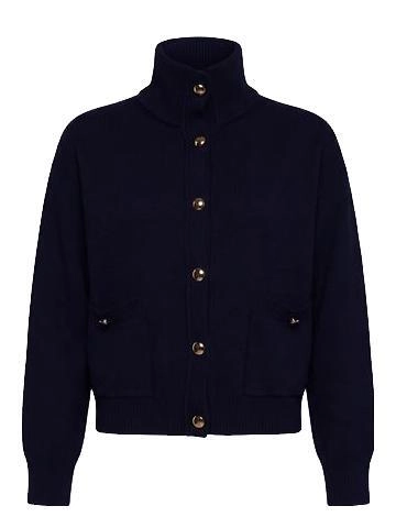 KAOS Midnight Knit Cardigan - Blue