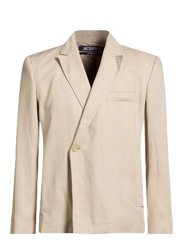 Jacquemus Blazer Size Viscose, Linen - Beige
