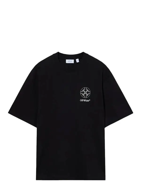 Off-White Offline Half Arrow Skate` T-shirt - Multicolor