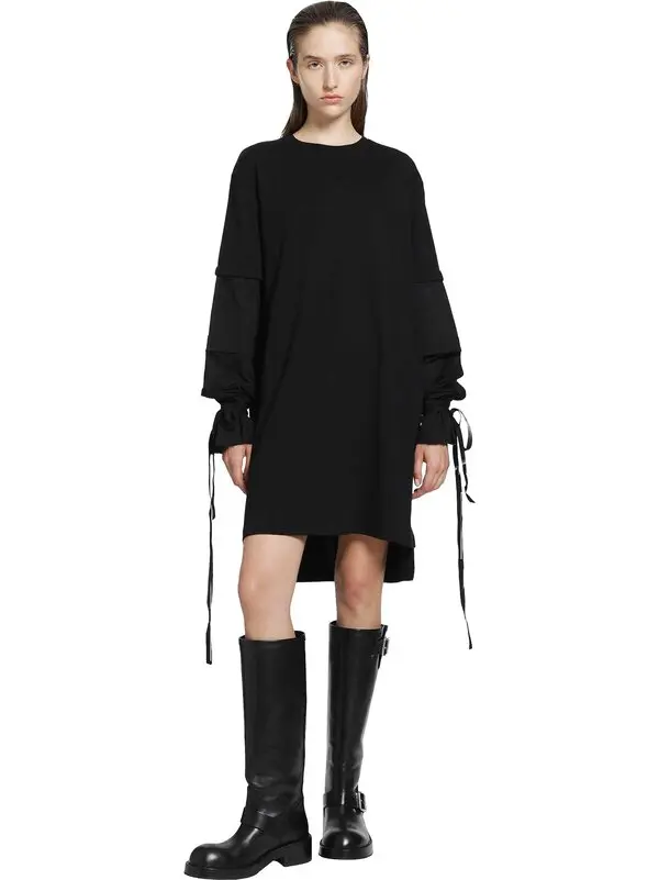 ANN DEMEULEMEESTER Lucina T-shirt Dress - Black