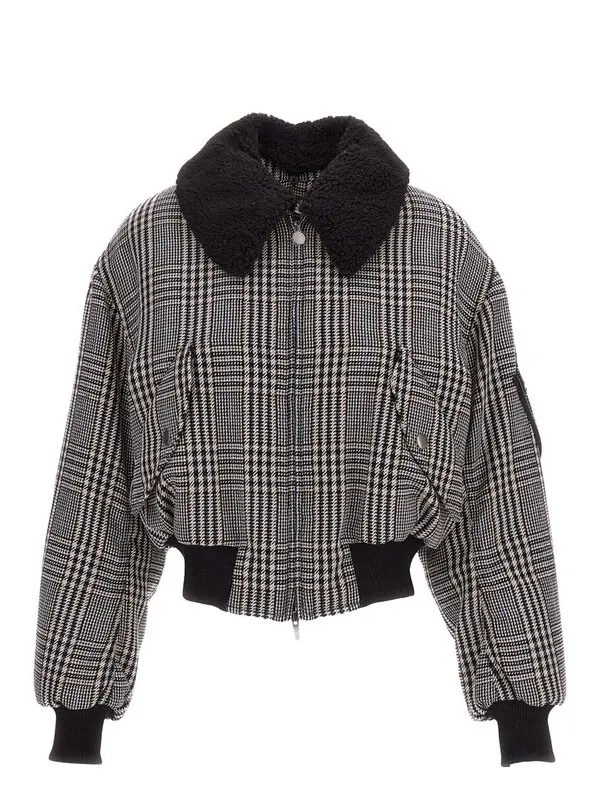 Stella McCartney Padded Bomber Jacket - Multicolor