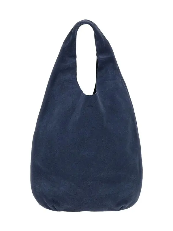 A.p.c. Le Neige Suede Leather Tote Bag - Multicolor