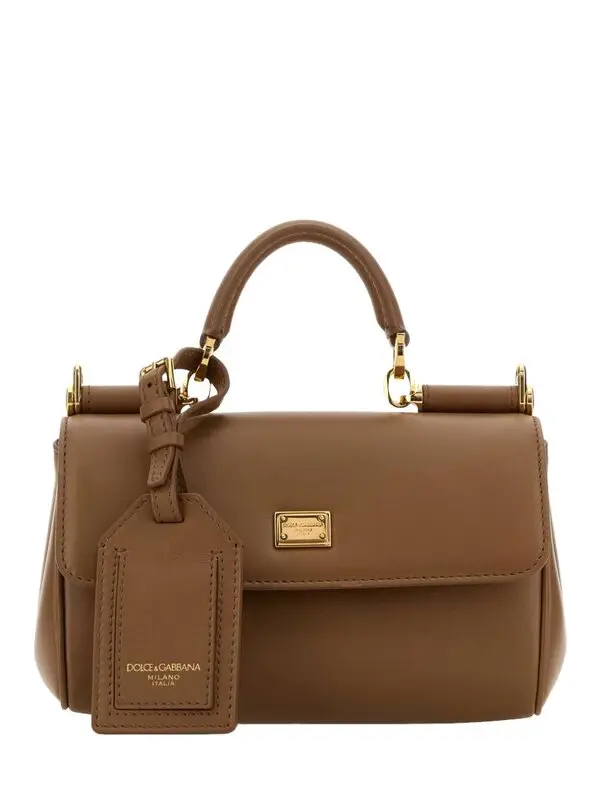 Dolce & Gabbana My Sicily Mini Soft Leather Handbag - Multicolor