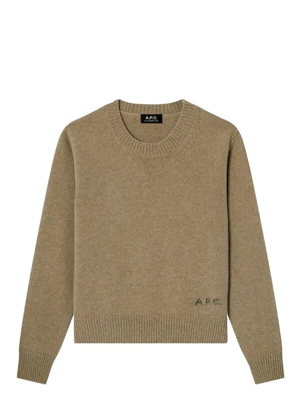 A.p.c. Anna Boxy Wool Sweater - Multicolor