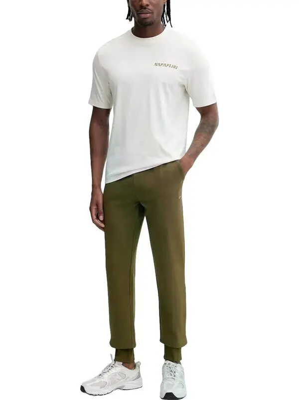 NAPAPIJRI Logo-patch Drawstring Track Pants - Green