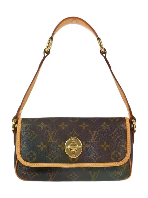 LOUIS VUITTON Tikal Monogram Shoulder Bag - Brown