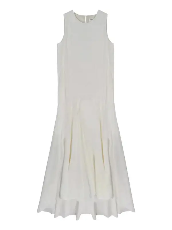 PARAH Sleeveless Flared Maxi Dress - Neutrals