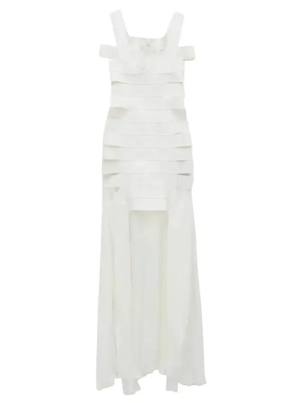Simkhai Callaway Knit Maxi Dress - White