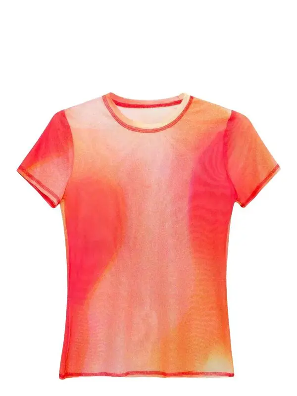 Simkhai Murry Mesh Top - Orange