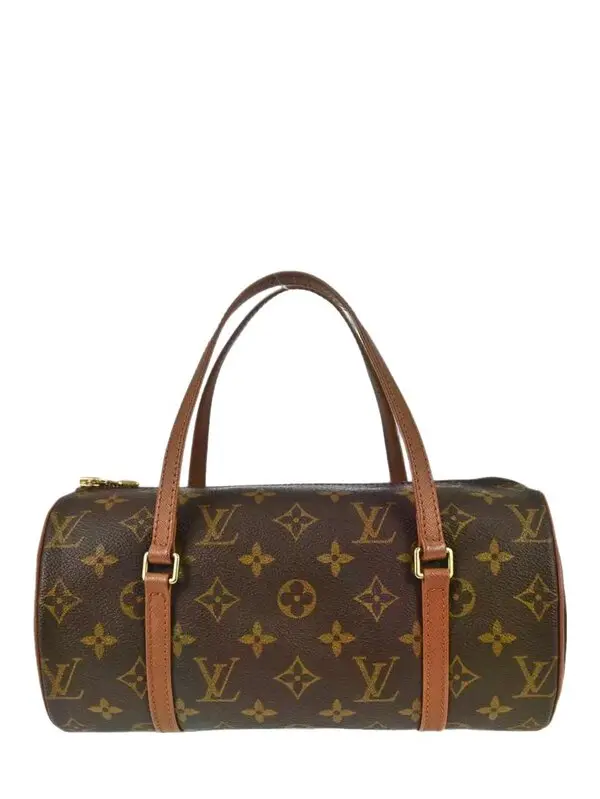 LOUIS VUITTON 1996 Papillon 26 Monogram Canvas Handbag - Brown
