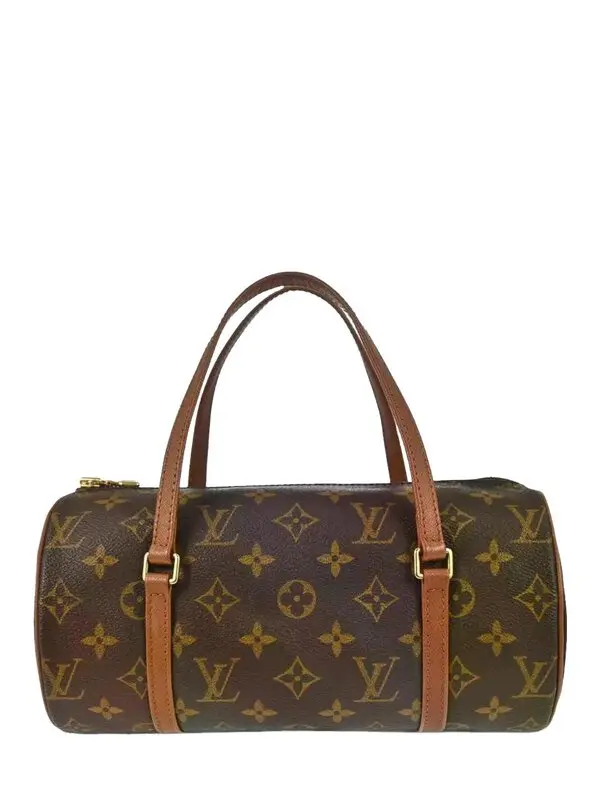 LOUIS VUITTON 1996 Papillon 26 Monogram Canvas Handbag - Brown