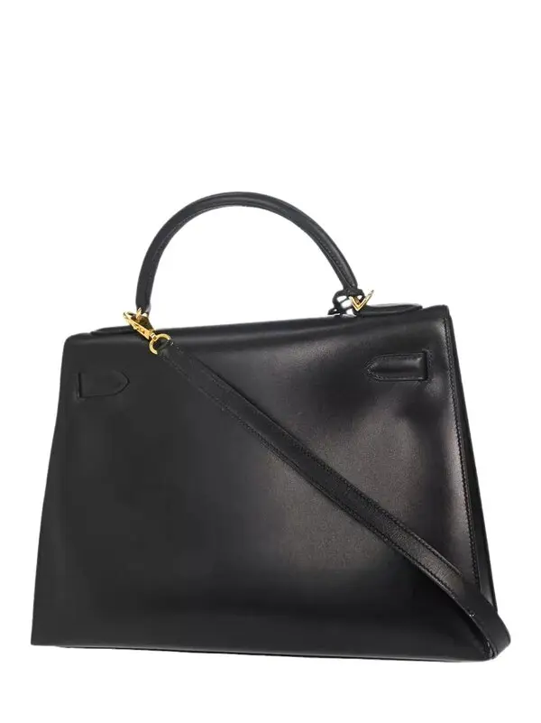 Hermès 2000 32 Kelly Sellier Tote Bag - Black