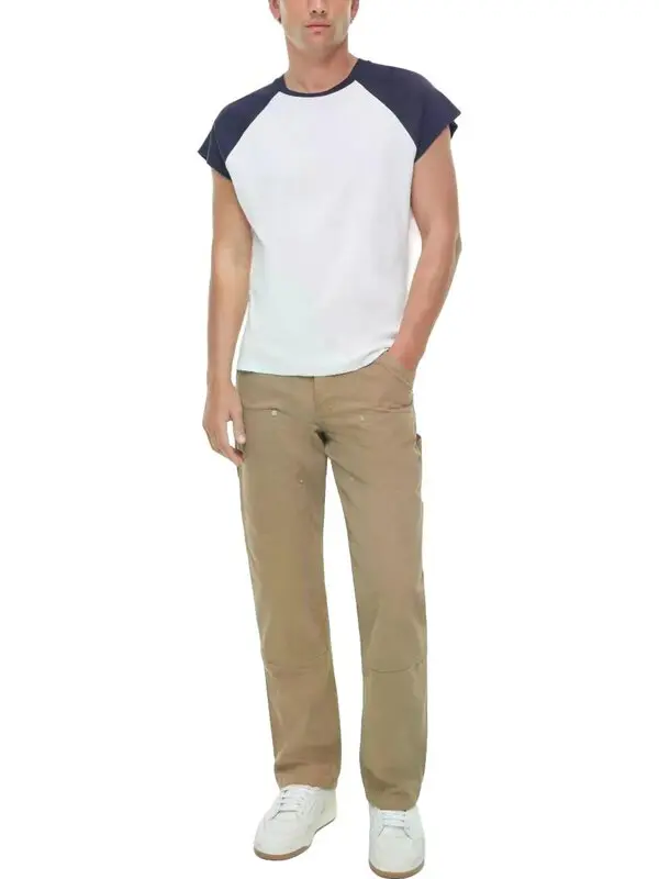 Simkhai Reuben Raglan-sleeve T-shirt - Neutrals