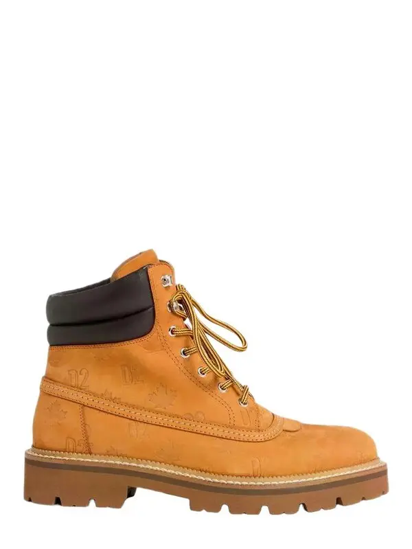 Dsquared2 Monogram Ankle Boots - Neutrals