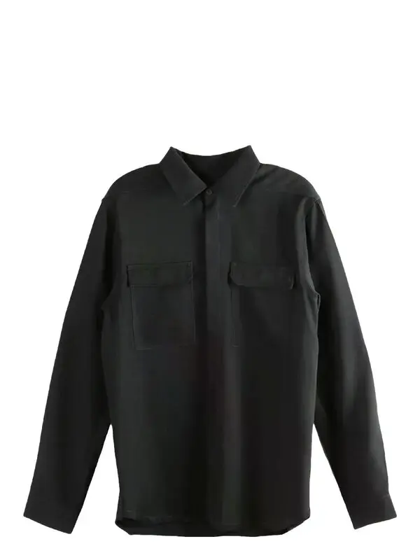 Rick Owens Flap-pockets Shirt - Black