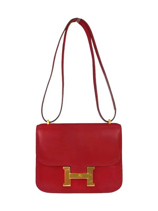 Hermès Constance Shoulder Bag - Red