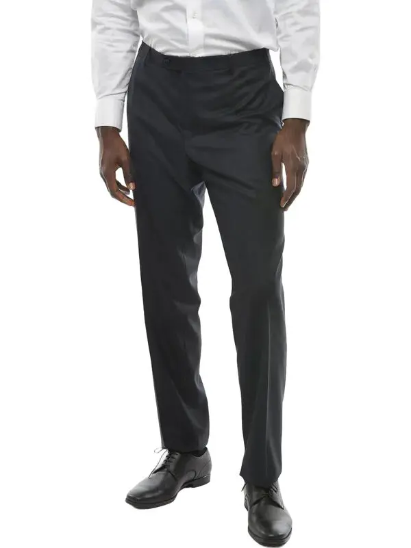 Corneliani Academy Virgin-wool Trousers - Blue