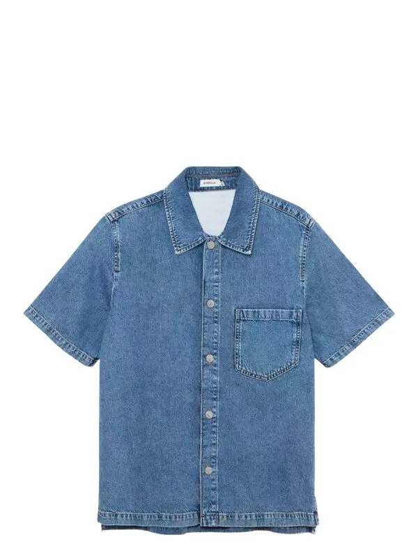 Simkhai Ardent Short-sleeve Shirt - Blue