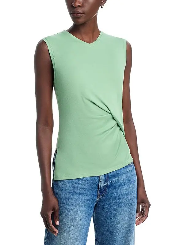 Theory Cotton Modal Tank - Delicate Green