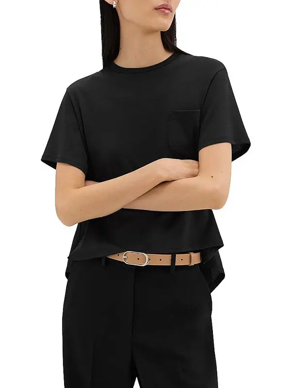 Theory Apex Easy Tee - Black