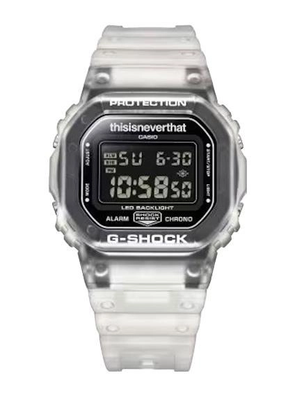 Casio G-shock Dw-5600tn Transparent Watch - Resin