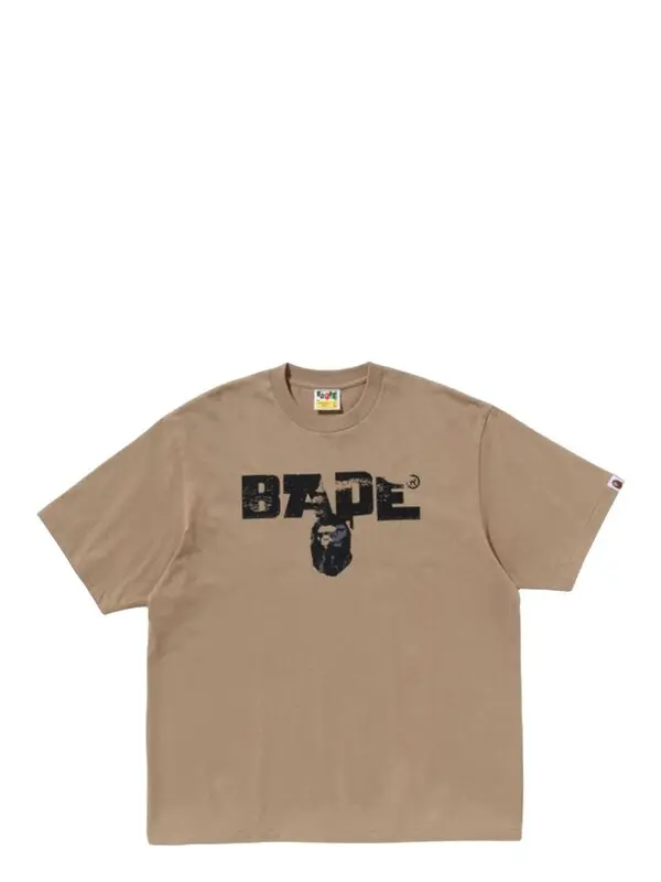A BATHING APE Army Relaxed Fit Tee - Beige