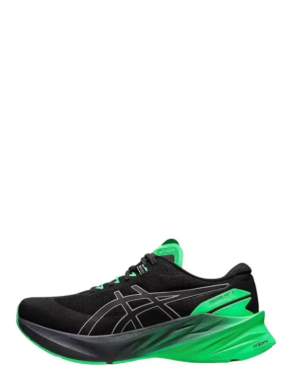 Asics Novablast 3 Athletic Sneakers - Black/green