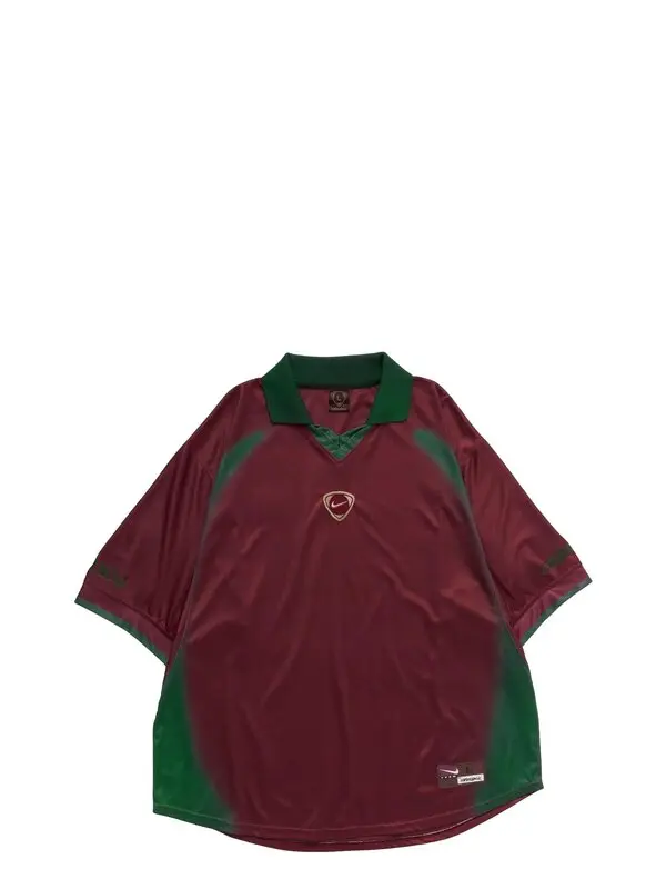 TRAVIS SCOTT Cactus Jack X Nike Portugal Total 90 Retro Jersey - Burgundy