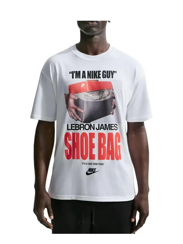 Nike X Lebron Shoe Bag T-shirt - White
