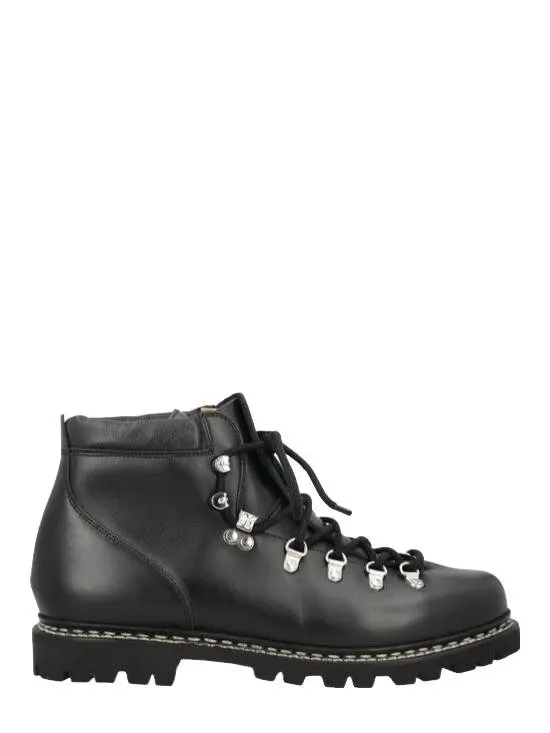Paraboot Round-toe Lace-up Boots - Black