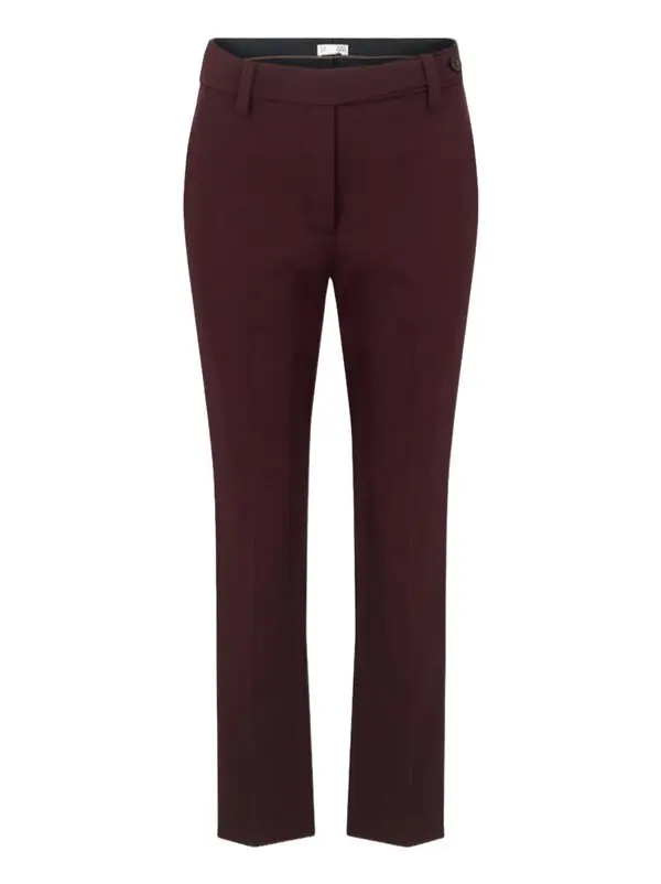 Brunello Cucinelli Tailored Trousers With Belt Loops - Black