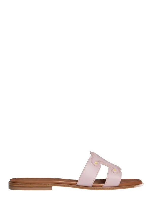 Celine Calfskin Marina Mule - Brown