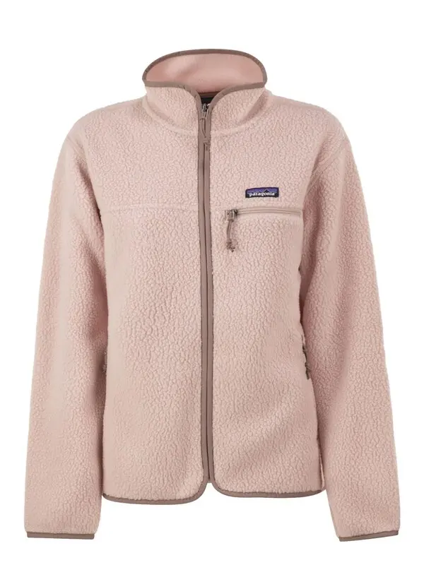 Patagonia Zip-up Fleece Jacket - Nude