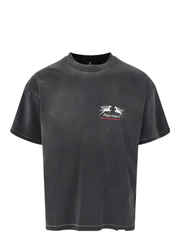 REPRESENT 24 Hour Service Graphic T-shirt - Black