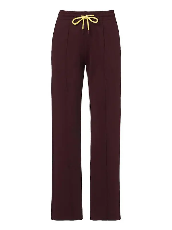 The Upside Marnie Track Pants - Burgundy