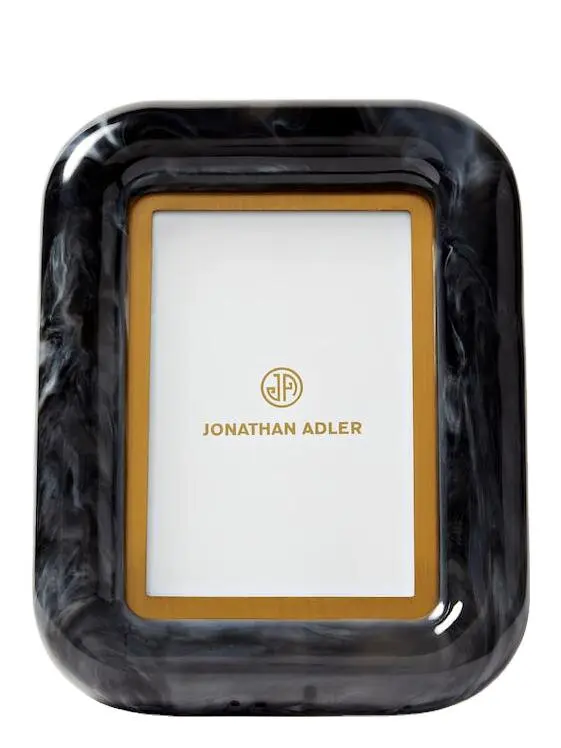 Jonathan Adler Como Picture Frame - Black